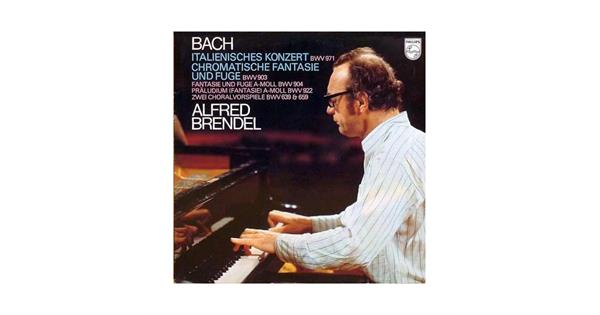 Bach / Brendel Italian Concerto/Chromatic Fantasy (LP) - bigdipper